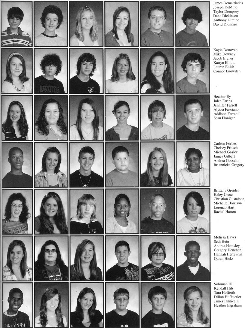 Cromwell High School - Class of 2011 - 9th grade